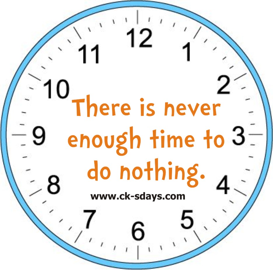 Enough Time 2018 | ck's days